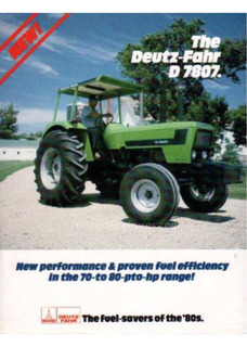 Tractorbrochures.com/Deutz Fahr DX - series
