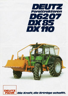 Tractorbrochures.com/Deutz Fahr DX - series