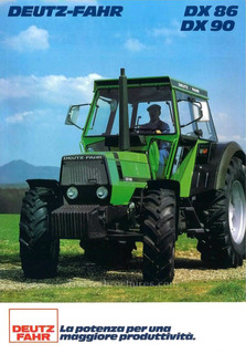 Tractorbrochures.com/Deutz Fahr DX - series