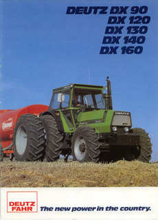 Tractorbrochures.com/Deutz Fahr DX - series