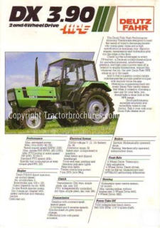 Tractorbrochures.com/Deutz DX - Series