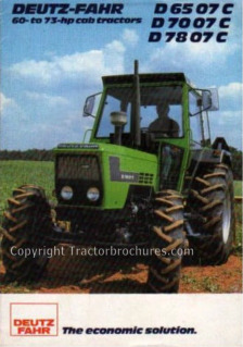 Tractorbrochures.com/Deutz DX - Series