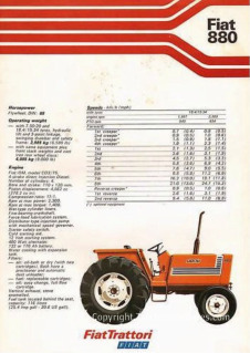 Tractorbrochures.com/Fiat 80 series I