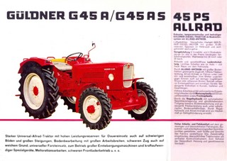 Tractorbrochures.com/Güldner G Series
