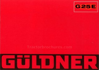 Tractorbrochures.com/Güldner G Series