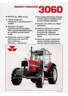 Tractorbrochures.com/Massey Ferguson 300 & 3000 series