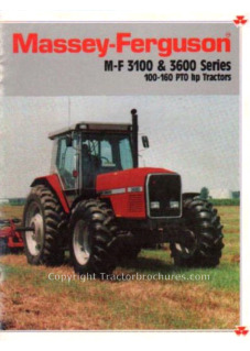 Tractorbrochures.com/Massey Ferguson 300 & 3000 series