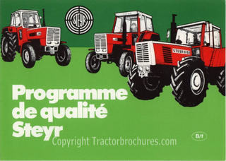 Tractorbrochures.com/Steyr Plus